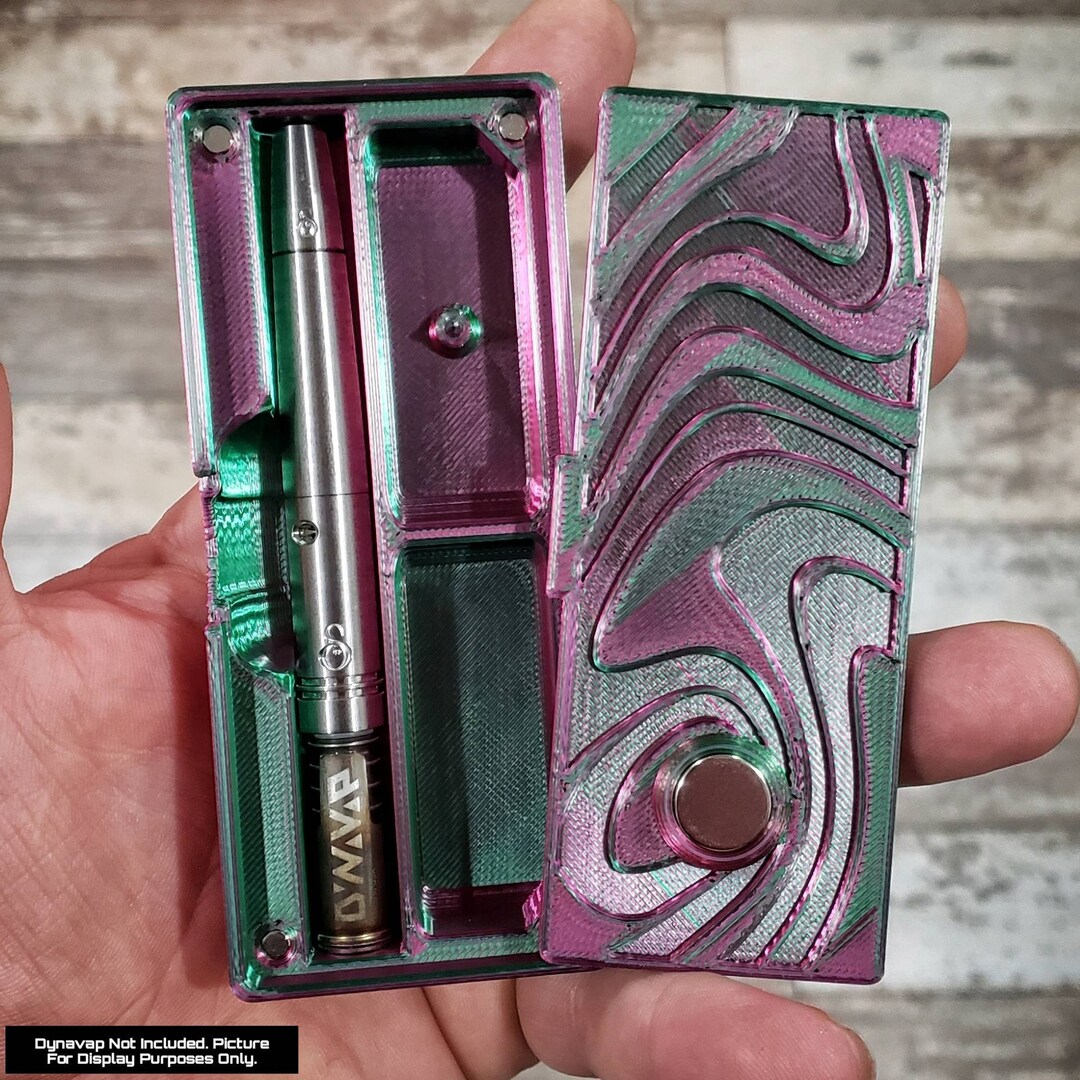 Dynavap Dinky Simrell MVS Pour Dichromatic Ruby Emerald Designer Stash Crate DSMVS - Etsy