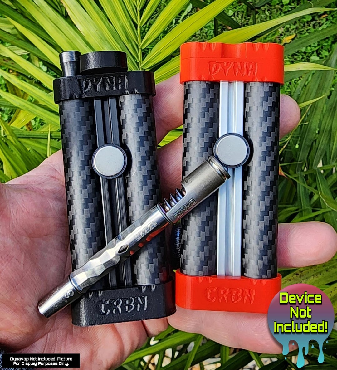 Dynavap XW Dynacrbn 14mm Dual Carbon Fiber Interchangeable Dugout Stash ...