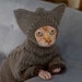 Yellow Cat Hat Hand Knit Sphynx Cat Accessories Pet Winter - Etsy