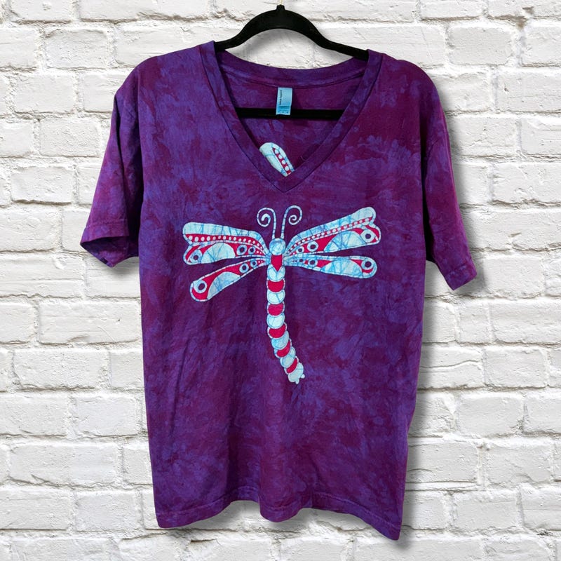 Batik Tshirt - Etsy