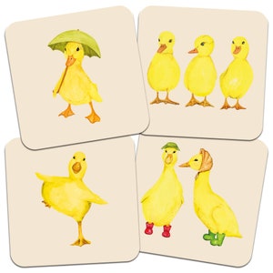 Duck Coasters - Etsy UK