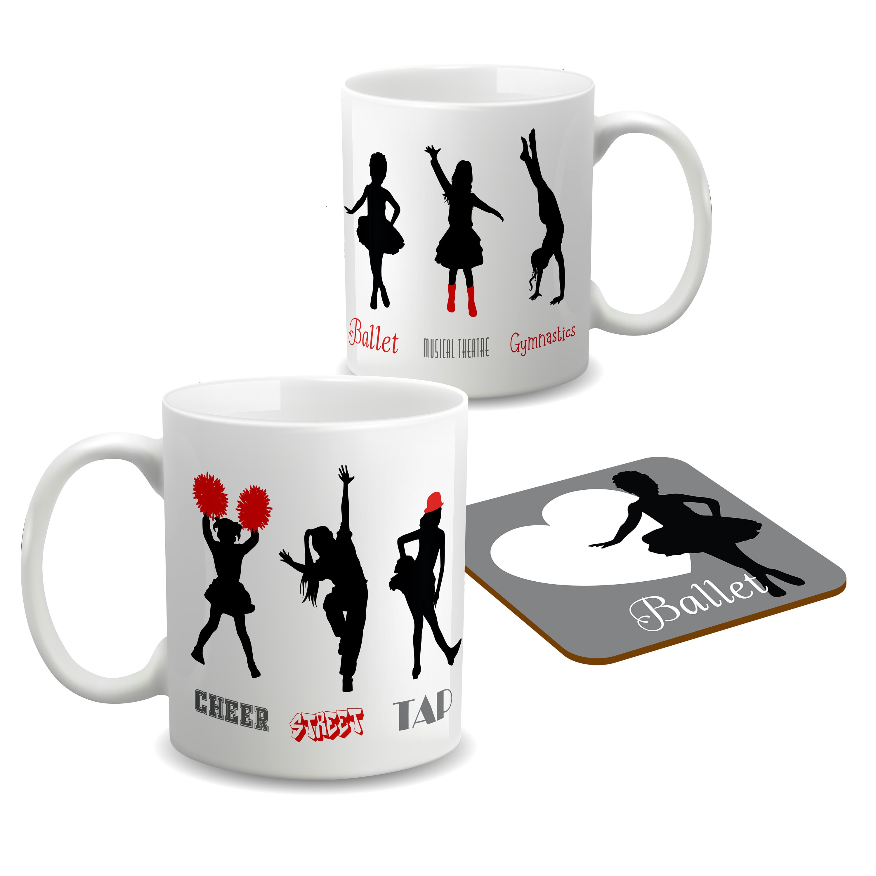 Dance Mug & Coaster Set - Etsy UK