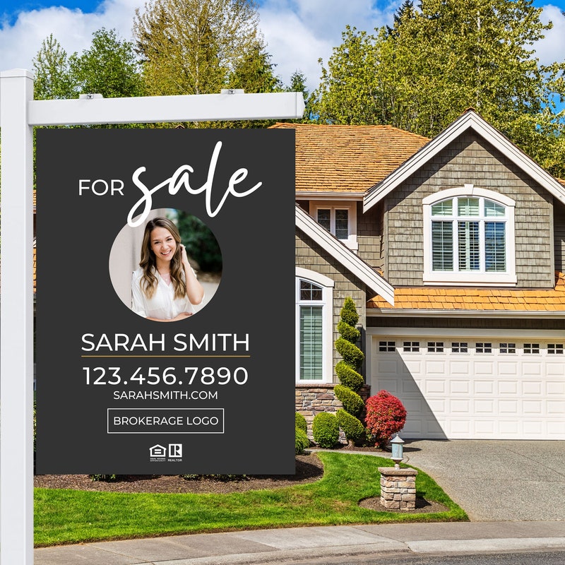 Realtor Sign - Etsy