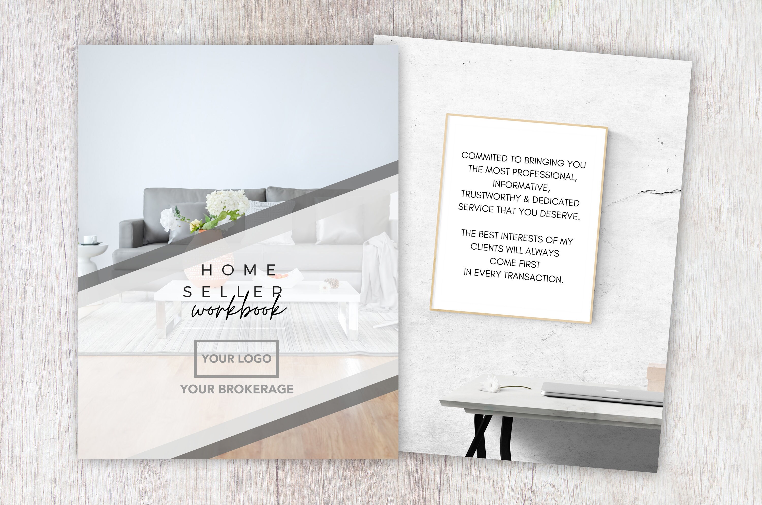 Real Estate Home Seller Workbook Seller Questionnaire Real | Etsy