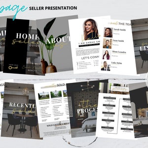 Real Estate Home Buyer and Seller Guide Bundle, Real Estate Template ...