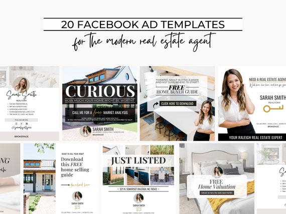 Real Estate Facebook Ad Real Estate Marketing Realtor - Etsy