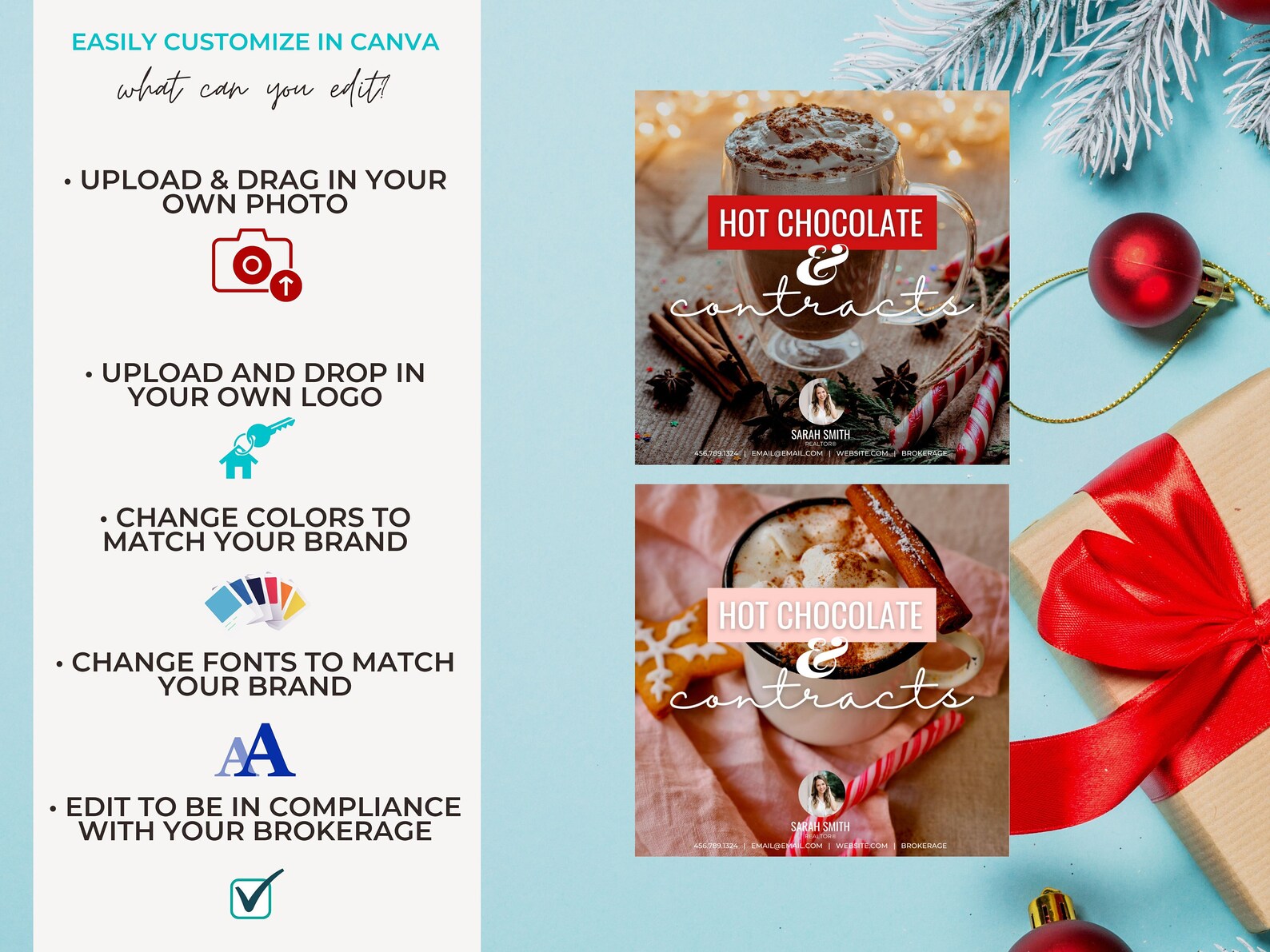 Real Estate December Social Media Post, Real Estate Marketing ...