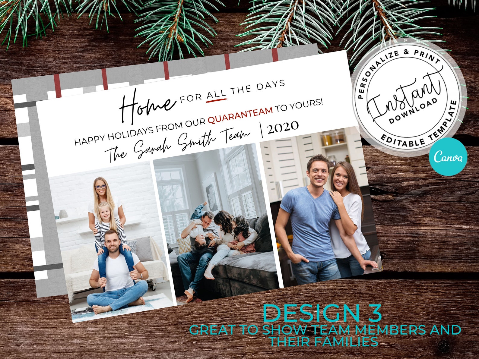 Real Estate Holiday Card Realtor Christmas Card Realtor - Etsy