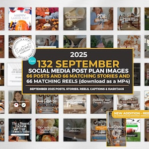 September 2025 Real Estate Social Media Posts, Realtor Canva Templates ...