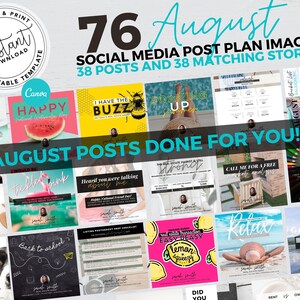 Real Estate August Social Media Post, Real Estate Marketing, Facebook ...