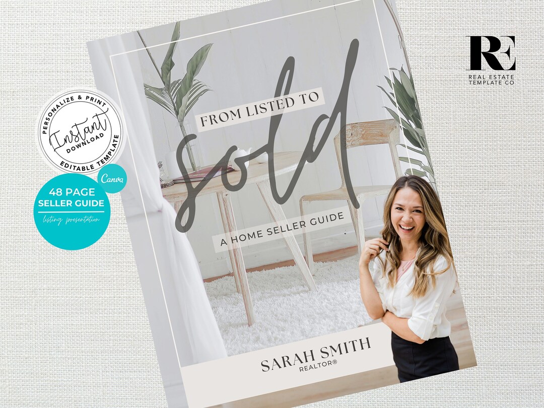 Real Estate Seller Guide, Real Estate Template, Real Estate Marketing ...