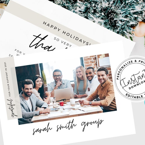 Realtor Christmas Card Real Estate Marketing Realtor - Etsy