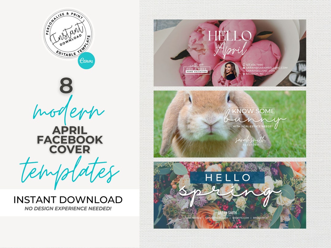 Real Estate April Cover Photos, Facebook April Cover Photos, Social ...