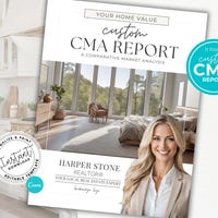 Real Estate CMA Packet | Comparative Market Analysis | Real Estate ...