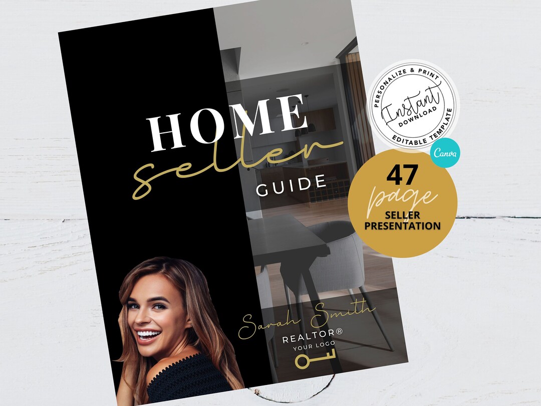 Real Estate Home Seller Guide, Real Estate Seller Packet, Real Estate ...