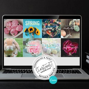 Real Estate April Social Media Post, Real Estate Marketing, Spring ...