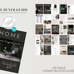 Real Estate Home Buyer Guide, Real Estate Buyer Packet, Real Estate ...