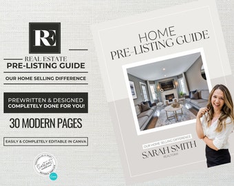 Seller Pre-listing Presentation, Real Estate Marketing, Home Seller ...