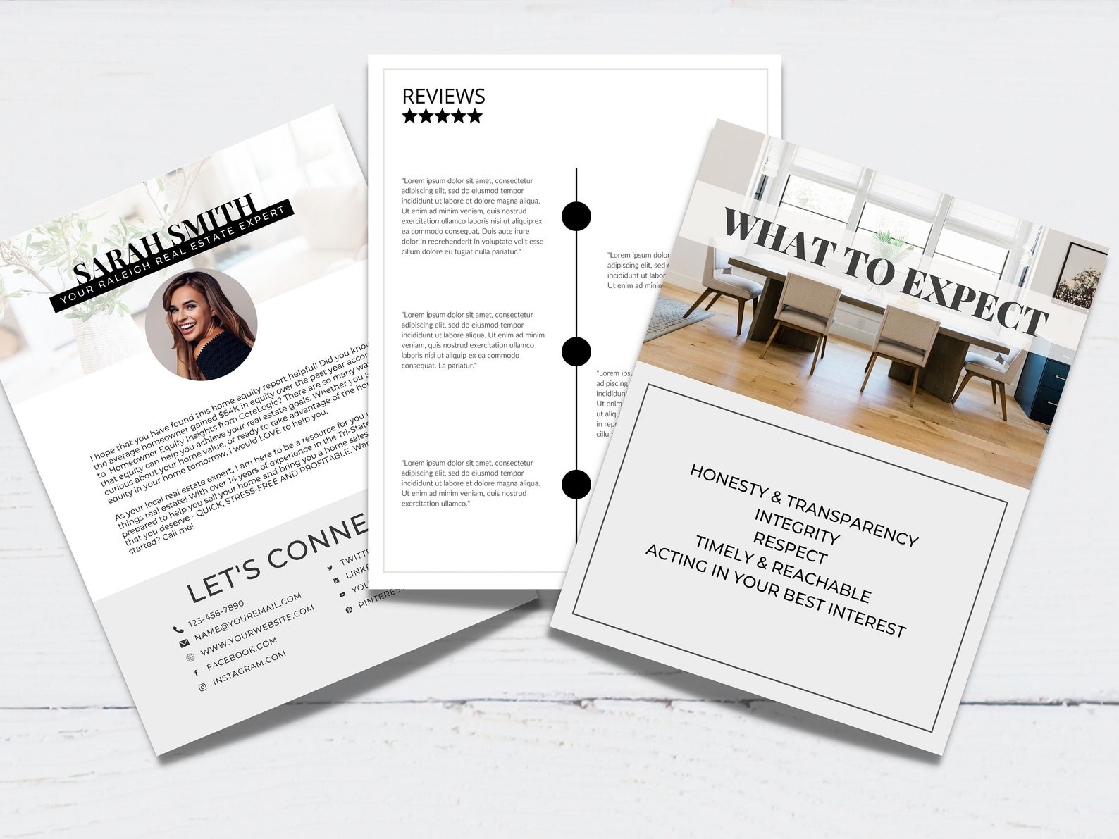 Home Equity Report CMA Packet Real Estate Template - Etsy