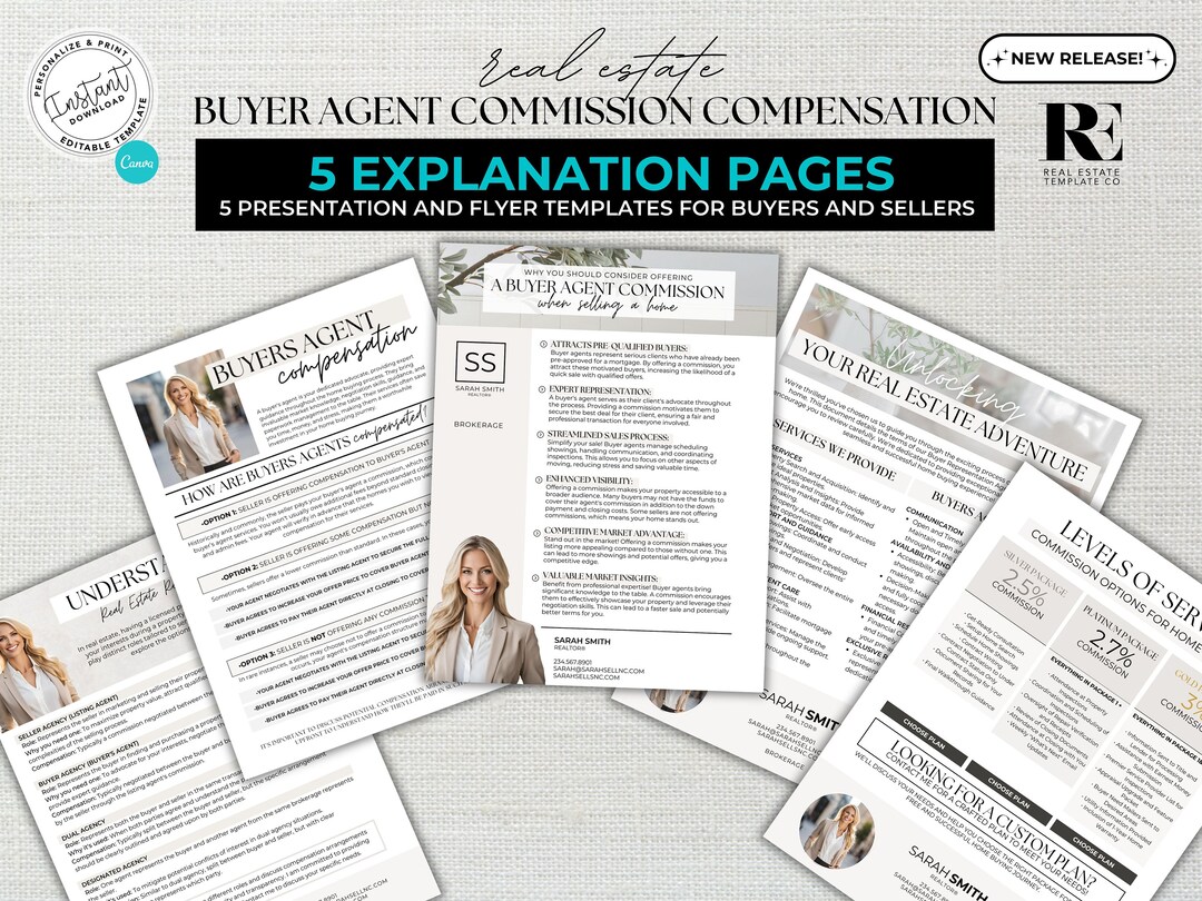 Buyer Agent Compensation, Real Estate Commission, Buyer Agreement, Real ...