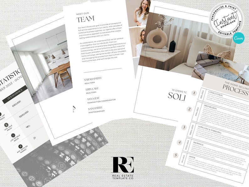 Real Estate Marketing, Pre-listing Guide Template, Home Selling Tip ...