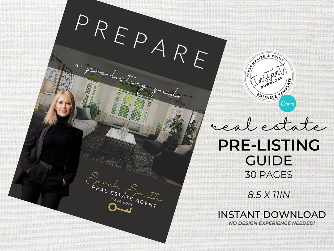 Seller Pre-listing Presentation, Real Estate Template, Real Estate ...