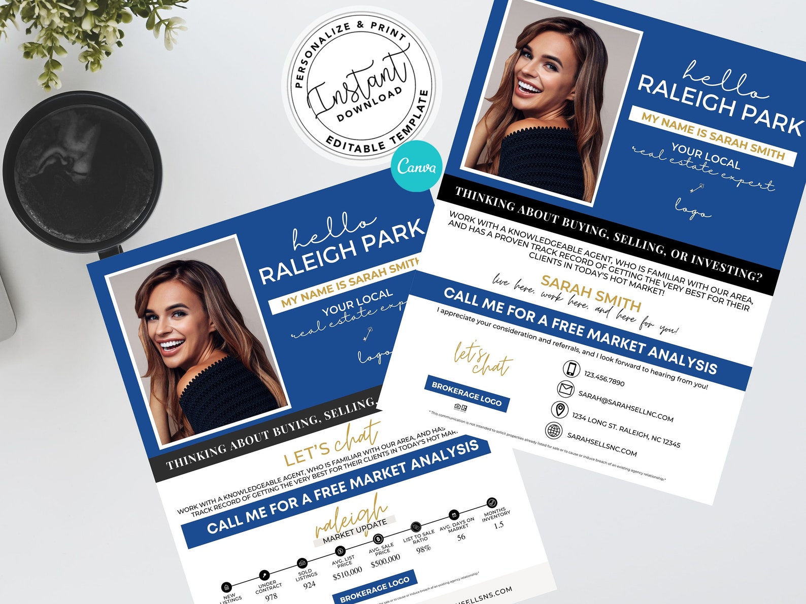 Real Estate Marketing Real Estate Template Real Estate Intro - Etsy