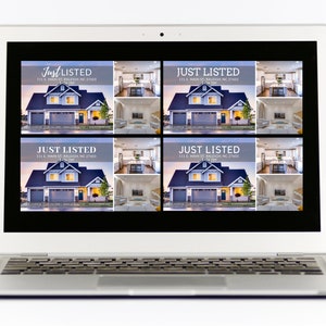 Real Estate Social Media Listing Posts, Custom Social Media Graphics ...