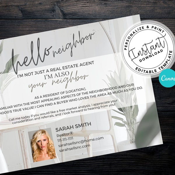 Realtor Postcards - Etsy