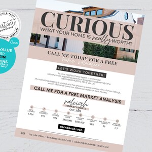 Real Estate Farming Letter, Real Estate Marketing, Real Estate Template ...