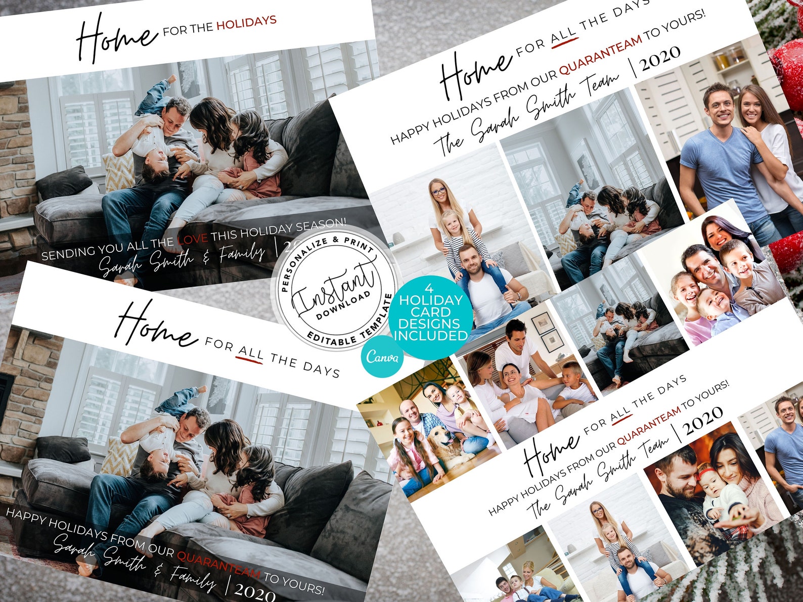 Real Estate Holiday Card Realtor Christmas Card Realtor - Etsy