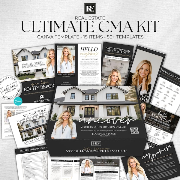 Realtor Box Listing - Etsy