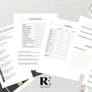 Seller Pre-listing Presentation, Real Estate Template, Real Estate ...