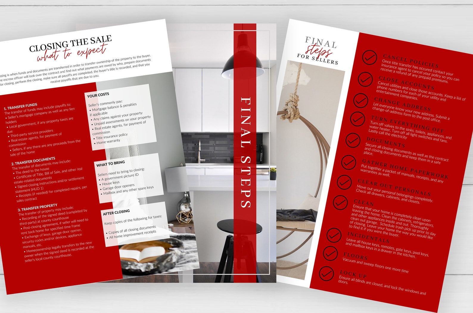 Real Estate Seller Guide Real Estate Marketing RED Realtor - Etsy
