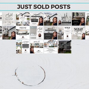 Real Estate Just Sold Social Media Posts, Real Estate Templates ...