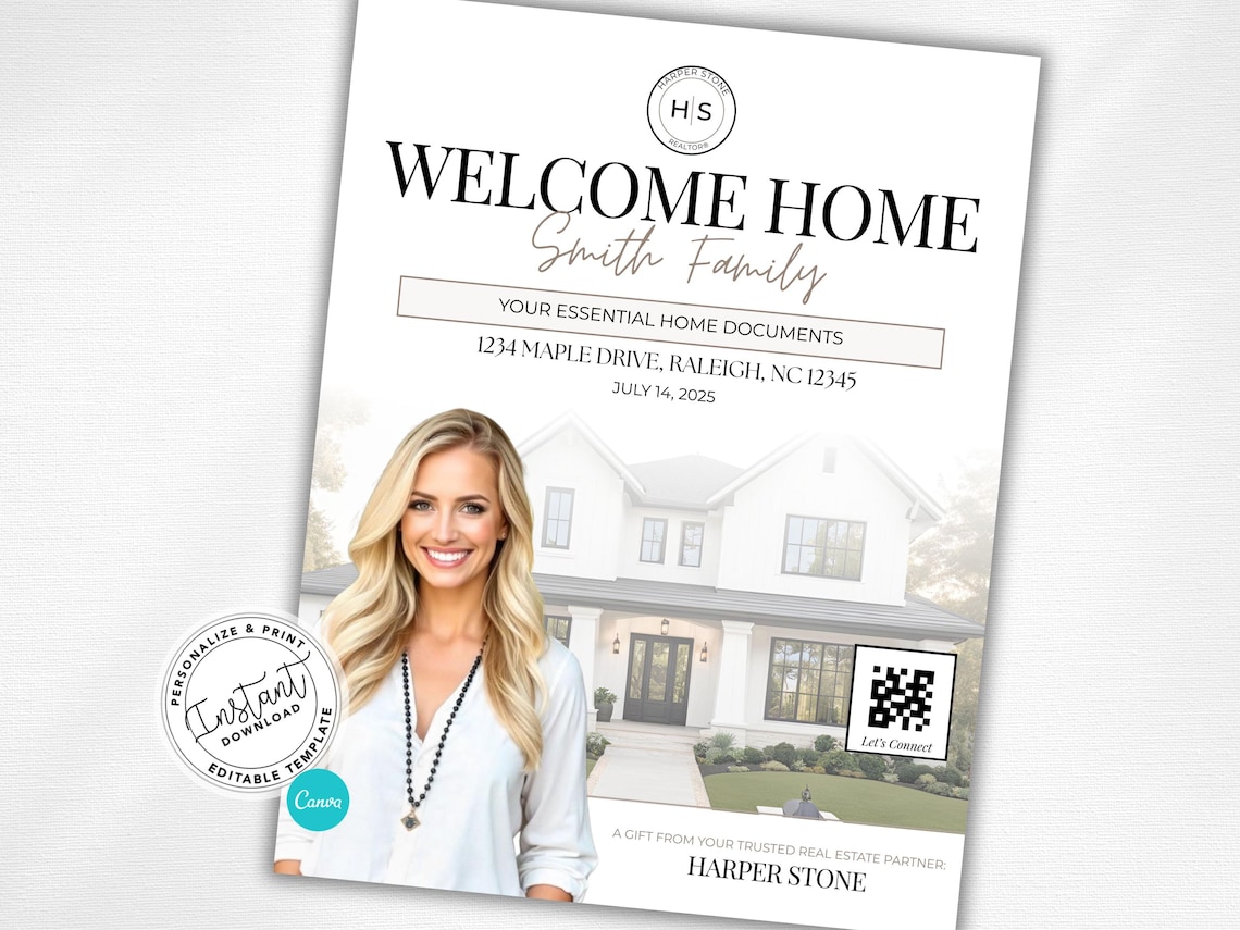 Closing Day Binder Template, Real Estate Closing Packet, New Homeowner ...