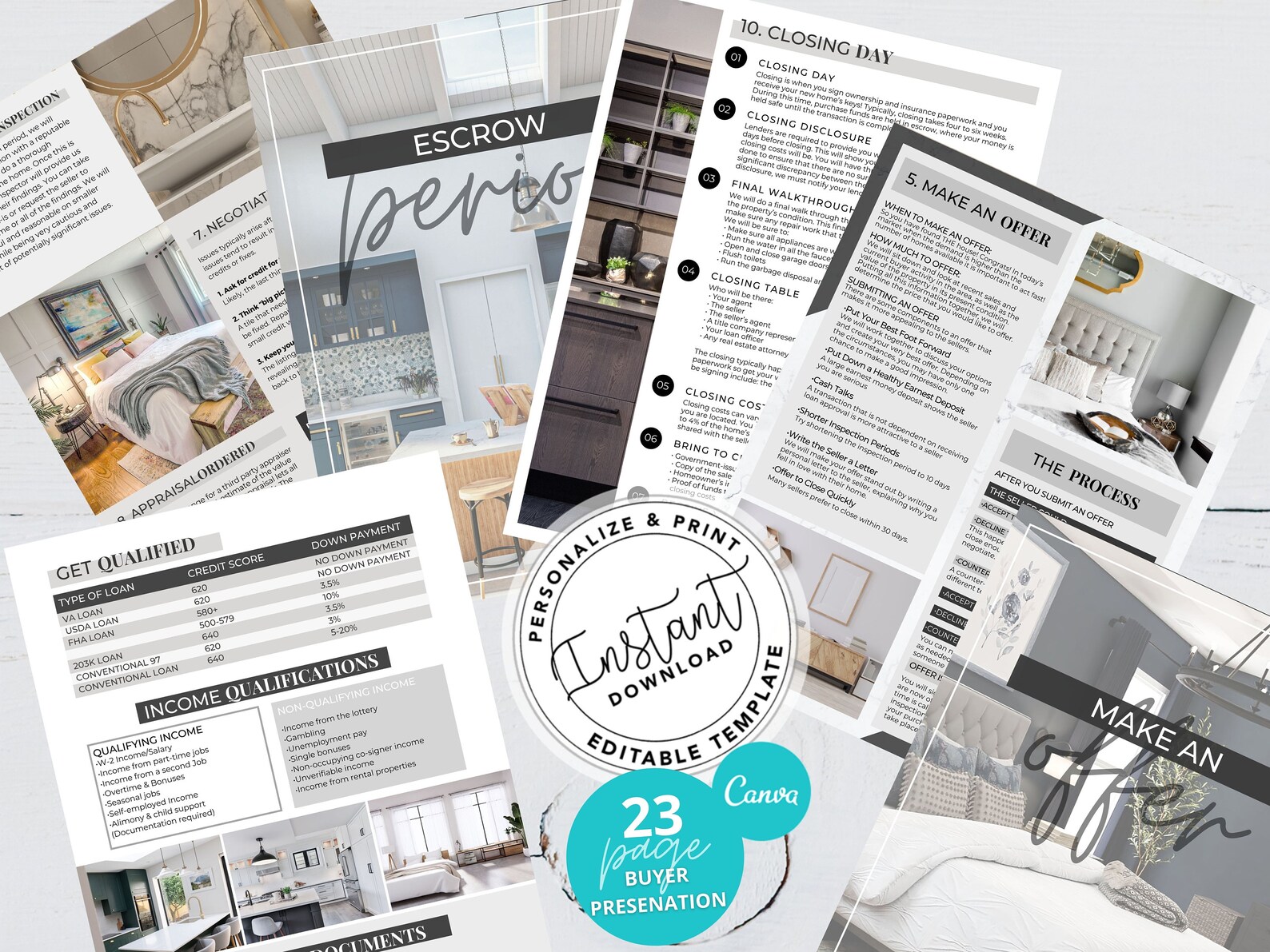 Real Estate Home Seller and Buyer Guide Bundle Real Estate | Etsy