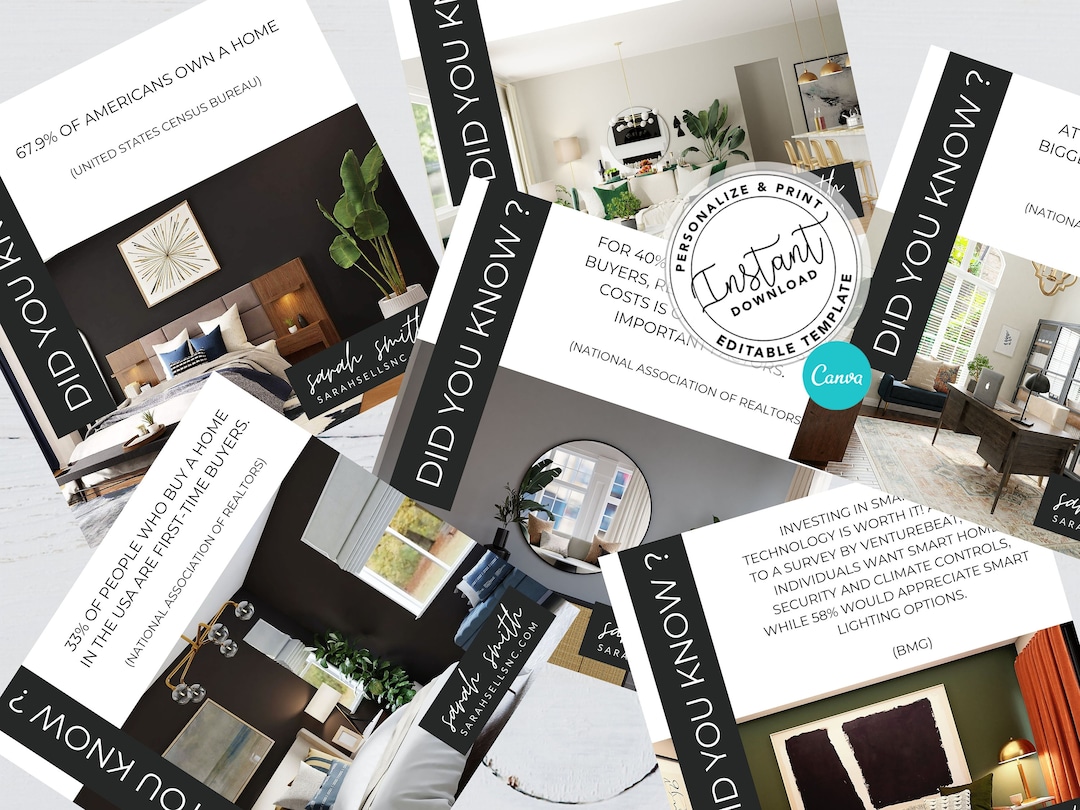 Real Estate Social Media Post, Real Estate Marketing, Engagement ...