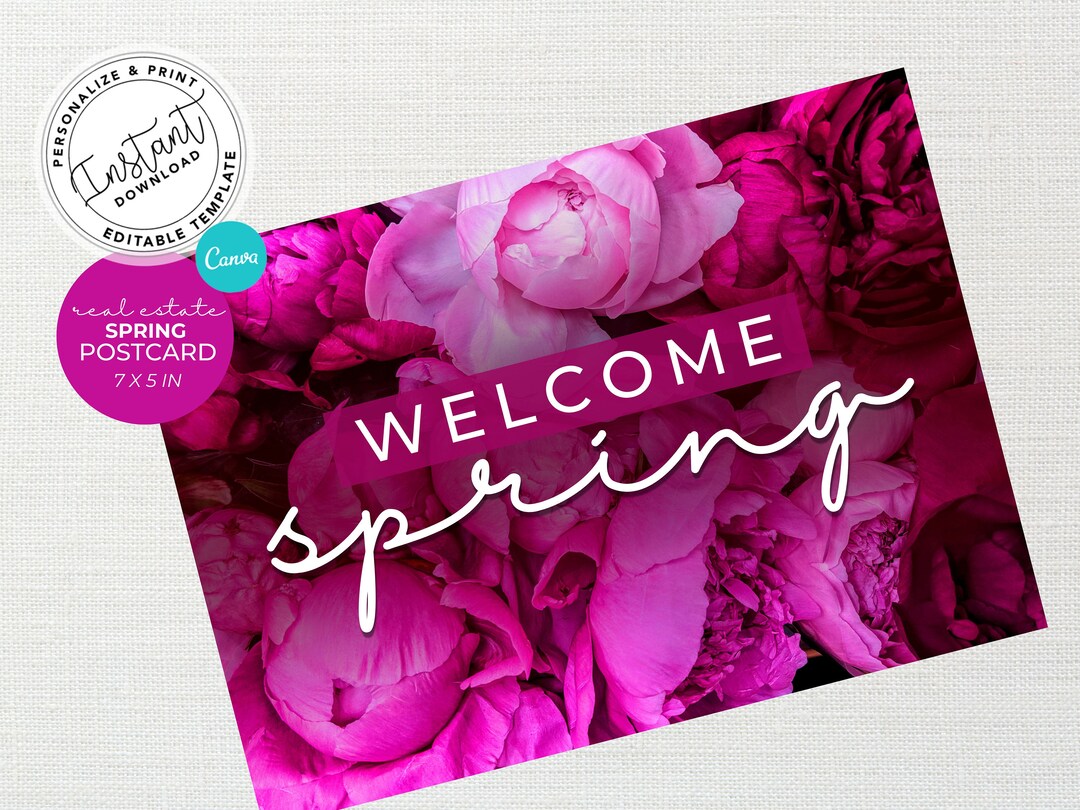 Real Estate Spring Postcard, Realtor Easter Postcard, Real Estate ...