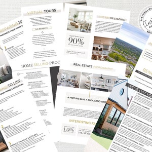 Real Estate Template, Listing Presentation for Real Estate, Real Estate ...