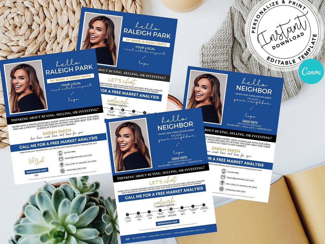 Real Estate Marketing Real Estate Template Real Estate Intro - Etsy