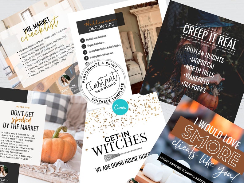 Real Estate October Social Media Post, Real Estate Marketing, Facebook ...