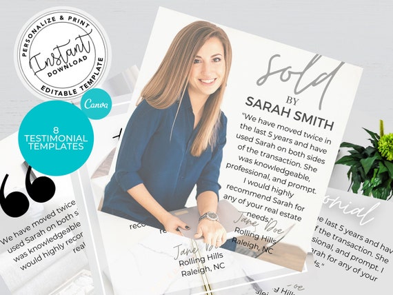 Testimonial Print Ads