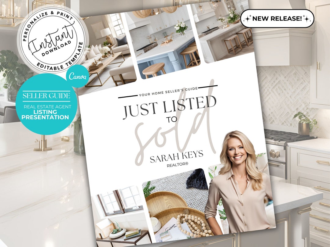 Listing Presentation for Real Estate, Real Estate Marketing, Home ...