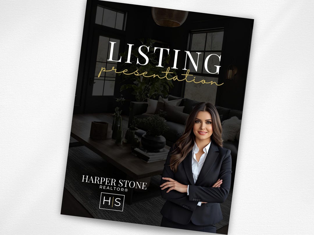 Real Estate Listing Presentation Canva Template: Seller Guide, Editable ...