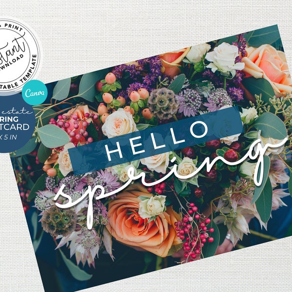 Hello Spring - Etsy