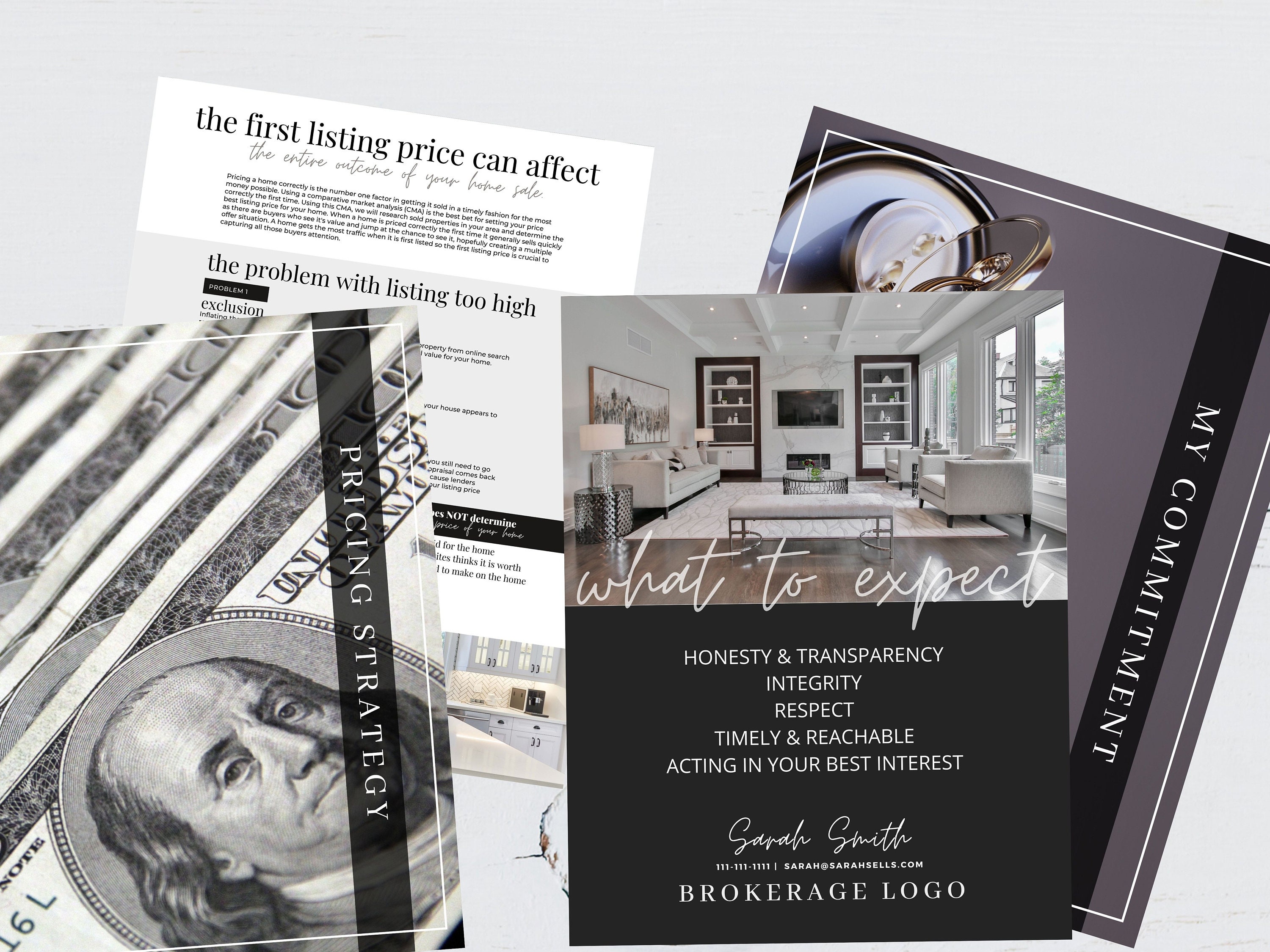 Pre-listing Guide for Sellers, Real Estate Marketing, Instant Download ...