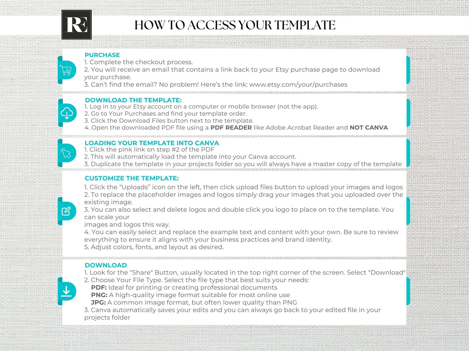 Appraisal Packet Template, CMA Canva Template, Real Estate Marketing ...