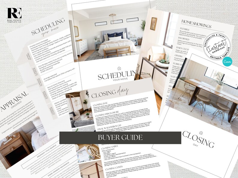Real Estate Presentation Bundle, Real Estate Template, Seller Guide ...