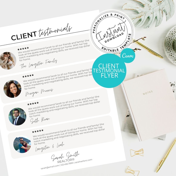 Review Template - Etsy